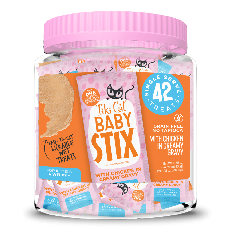 Tiki Cat Stix - Creamy Mousse Treat for Cats - Tiki Pets
