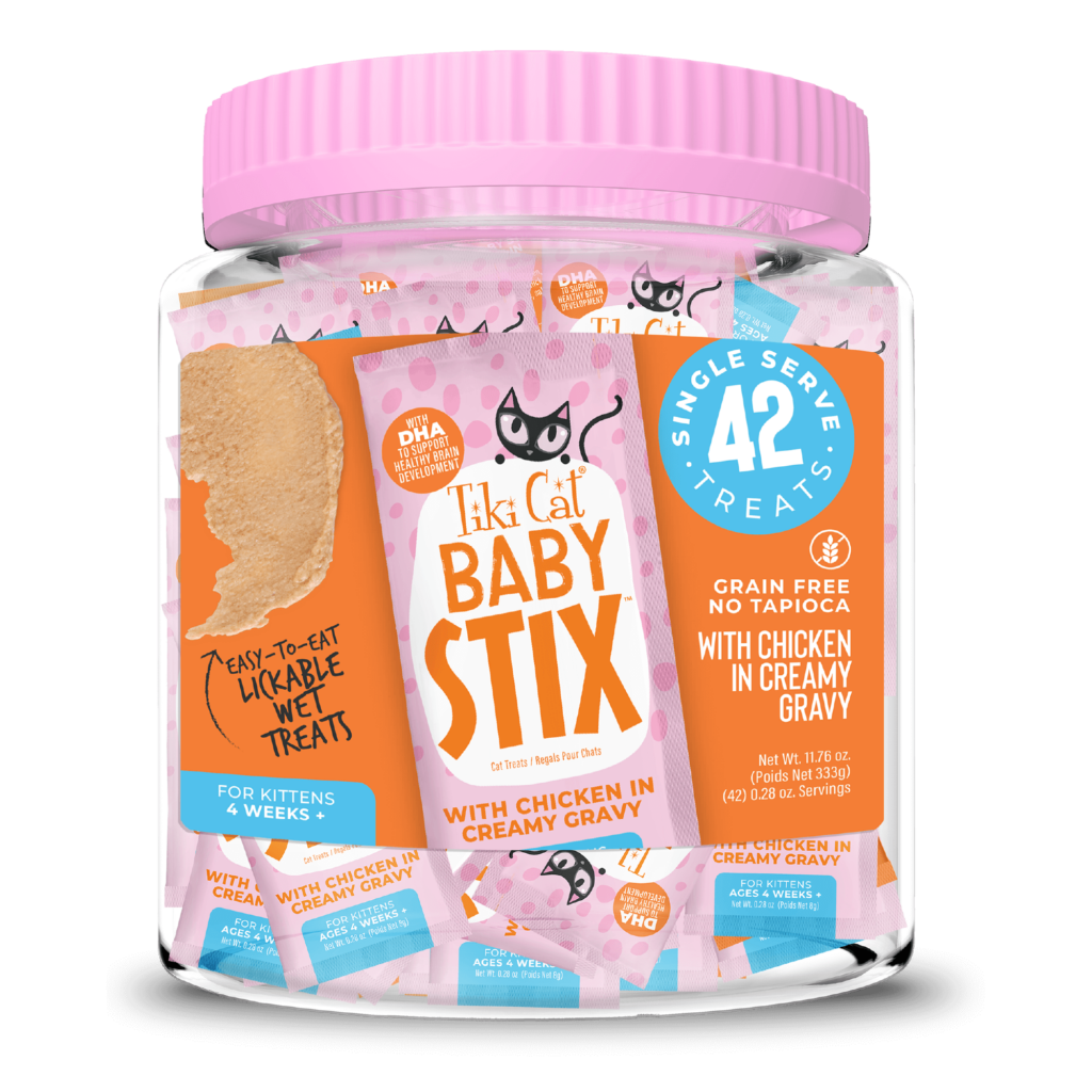 Tiki Cat Stix - Creamy Mousse Treat for Cats - Tiki Pets