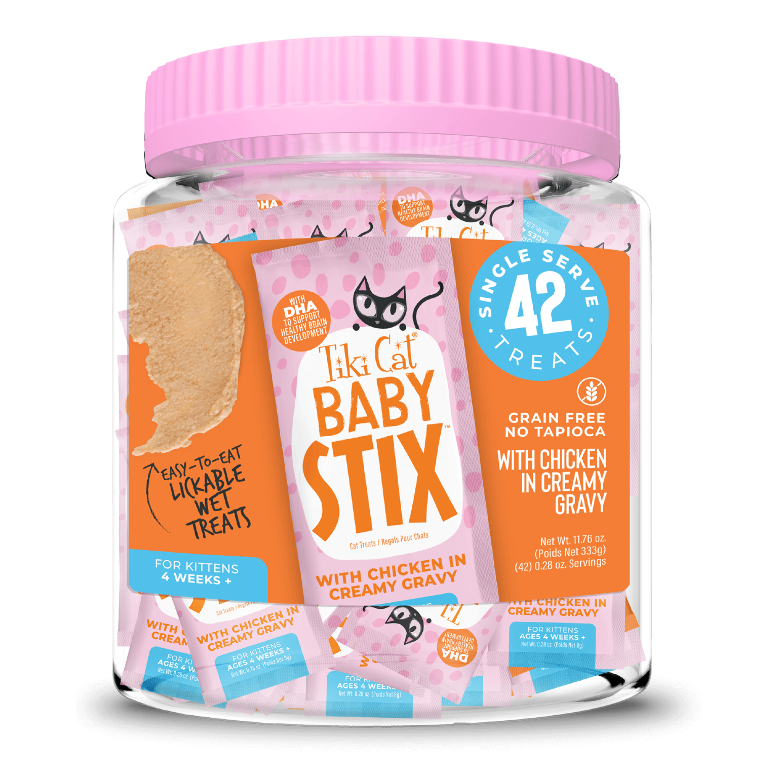 Tiki Cat Stix - Creamy Mousse Treat for Cats - Tiki Pets